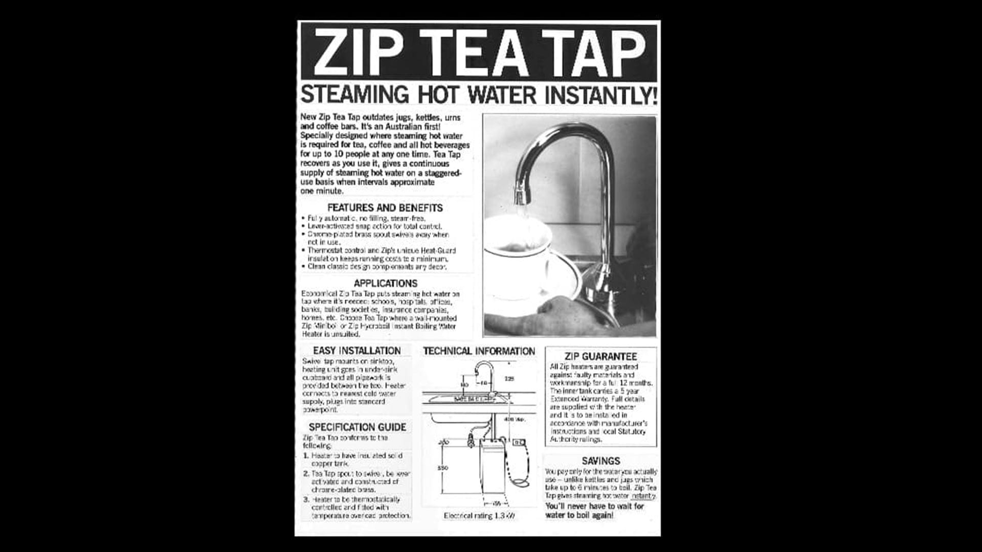 The History Of Zip Water
