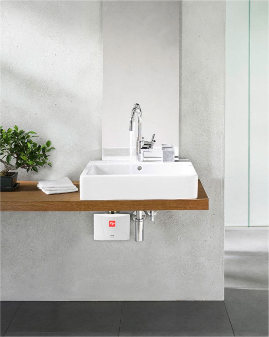 ES6 5.7kW Single lever mixer tap instantaneous handwash pack