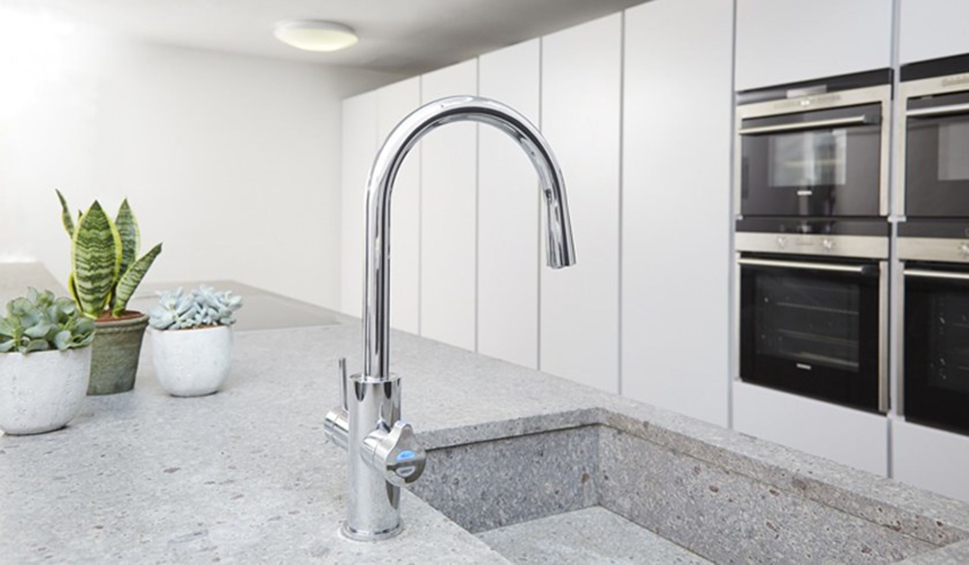 Safety First For Instant Boiling Water Tap - Zip AlO Celsius Arc
