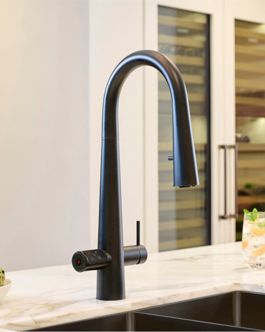 HydroTap Integrated Raised Font
